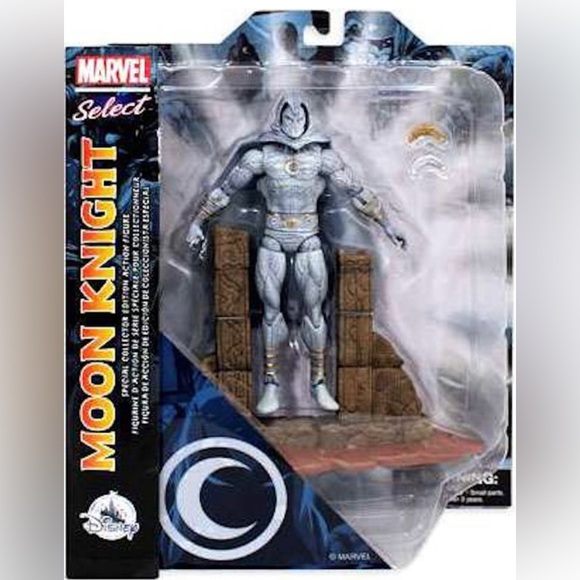 Disney | Toys | Moon Knight 7 Action Figure Pvc Toy Diamond Marvel ...
